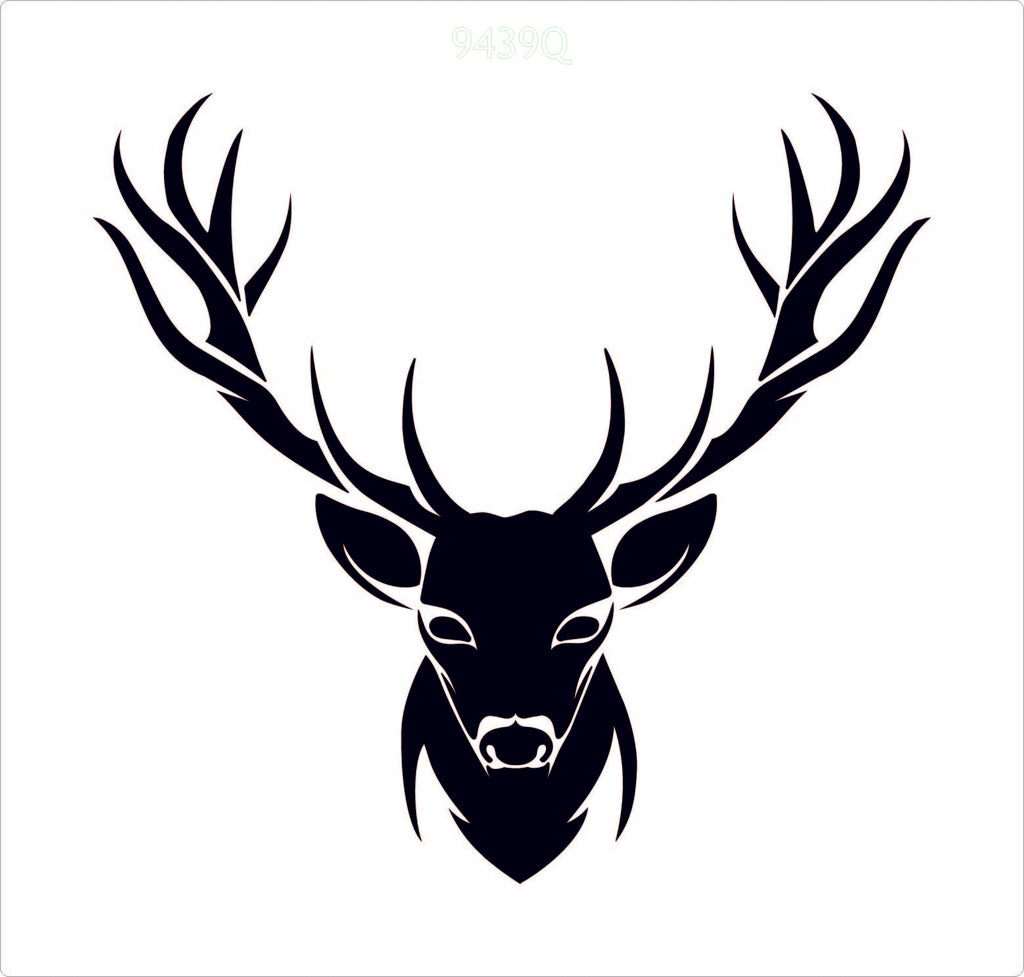 Stag's Head Stencil – Stencil Warehouse