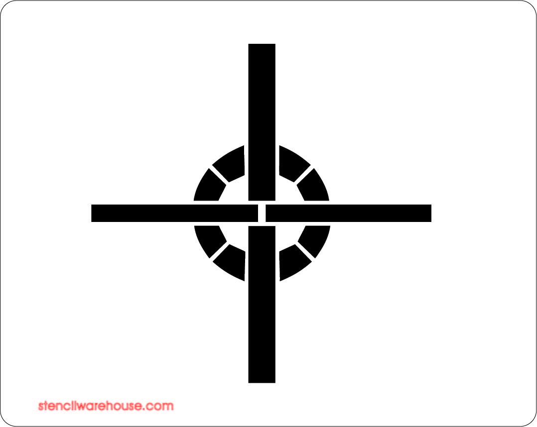 Centre of Gravity Stencil – Stencil Warehouse