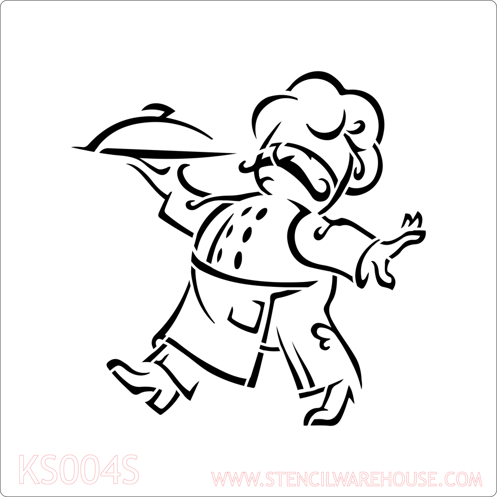 Jolly Chef stencil – Stencil Warehouse